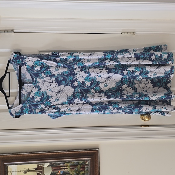 Perceptions | Dresses | Perceptions New York Brand Womens Blue White ...